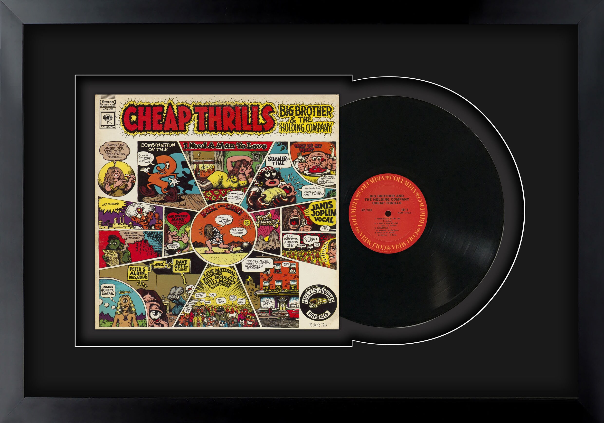 Cheap Thrills by Janis Joplin and Big Brother and the Holding Company ...