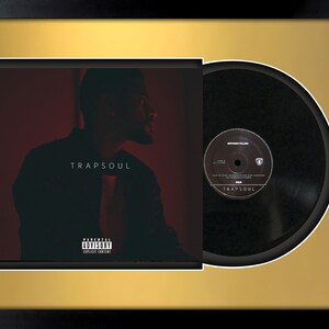 Trapsoul by Bryson Tiller Vinyl LP Record Framed and Ready to Hang ...