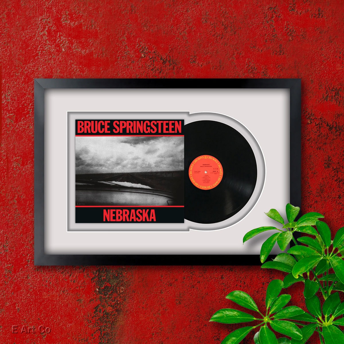 Nebraska by Bruce Springsteen Vinyl LP Record Framed and - Etsy
