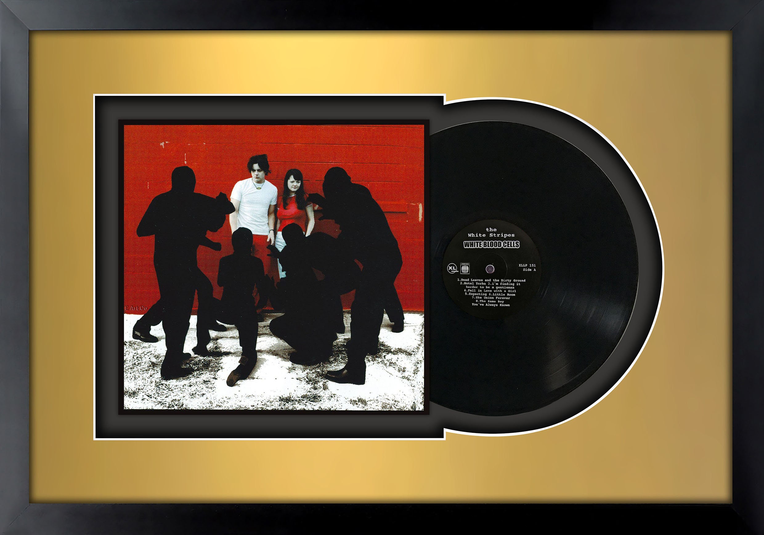 White Blood Cells by White Stripes Vinyl LP Record Framed and - Etsy
