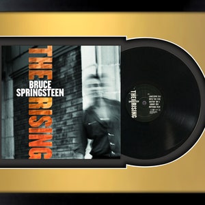 Bruce Springsteen, the Rising, Vinyl LP Record Framed and Ready to Hang ...