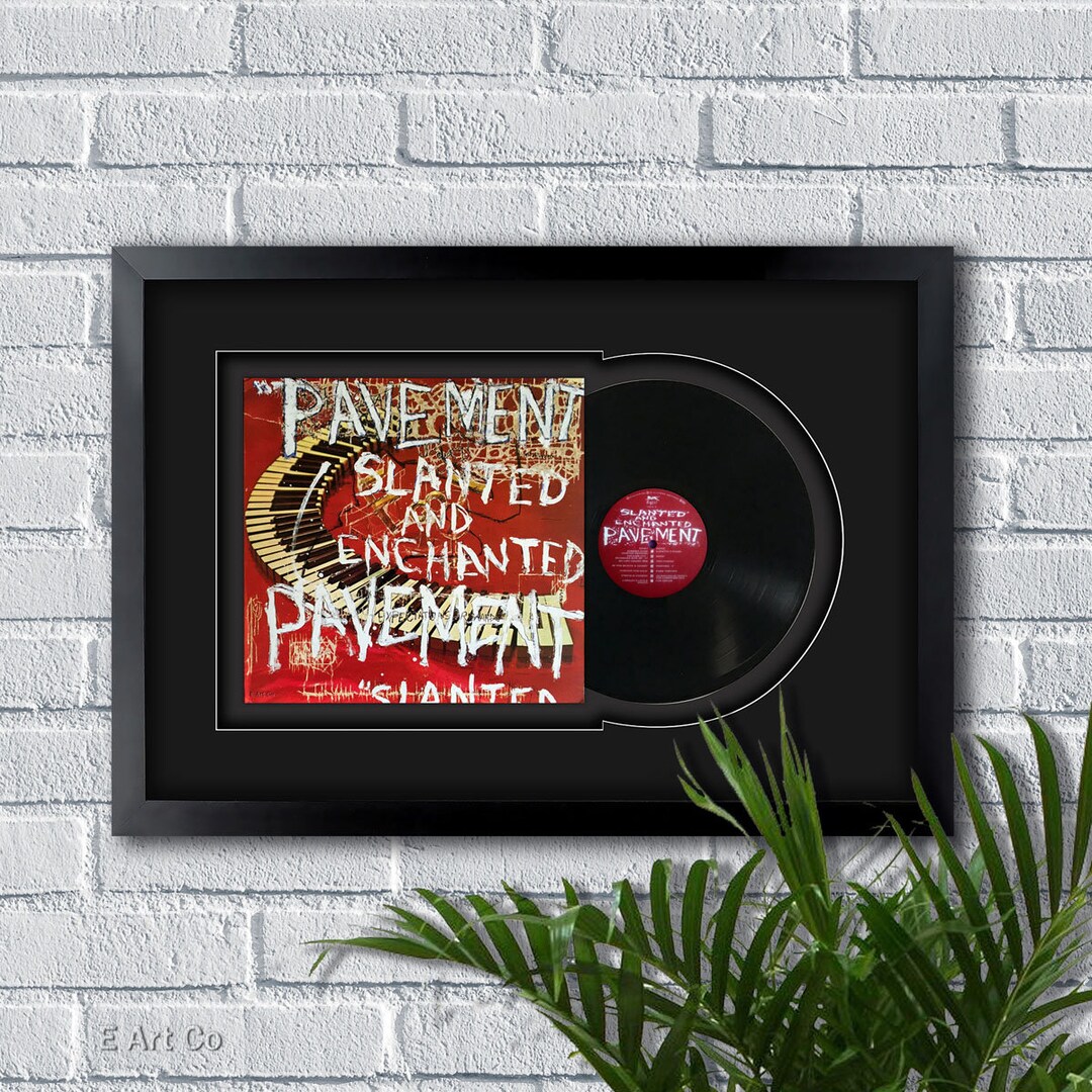 Slanted & Enchanted by Pavement , Vinyl LP Record Framed and Ready to ...