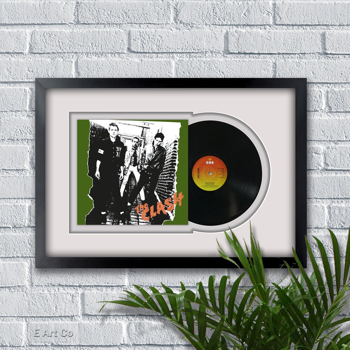 The Clash by the Clash Vinyl LP Record Framed and Ready to - Etsy