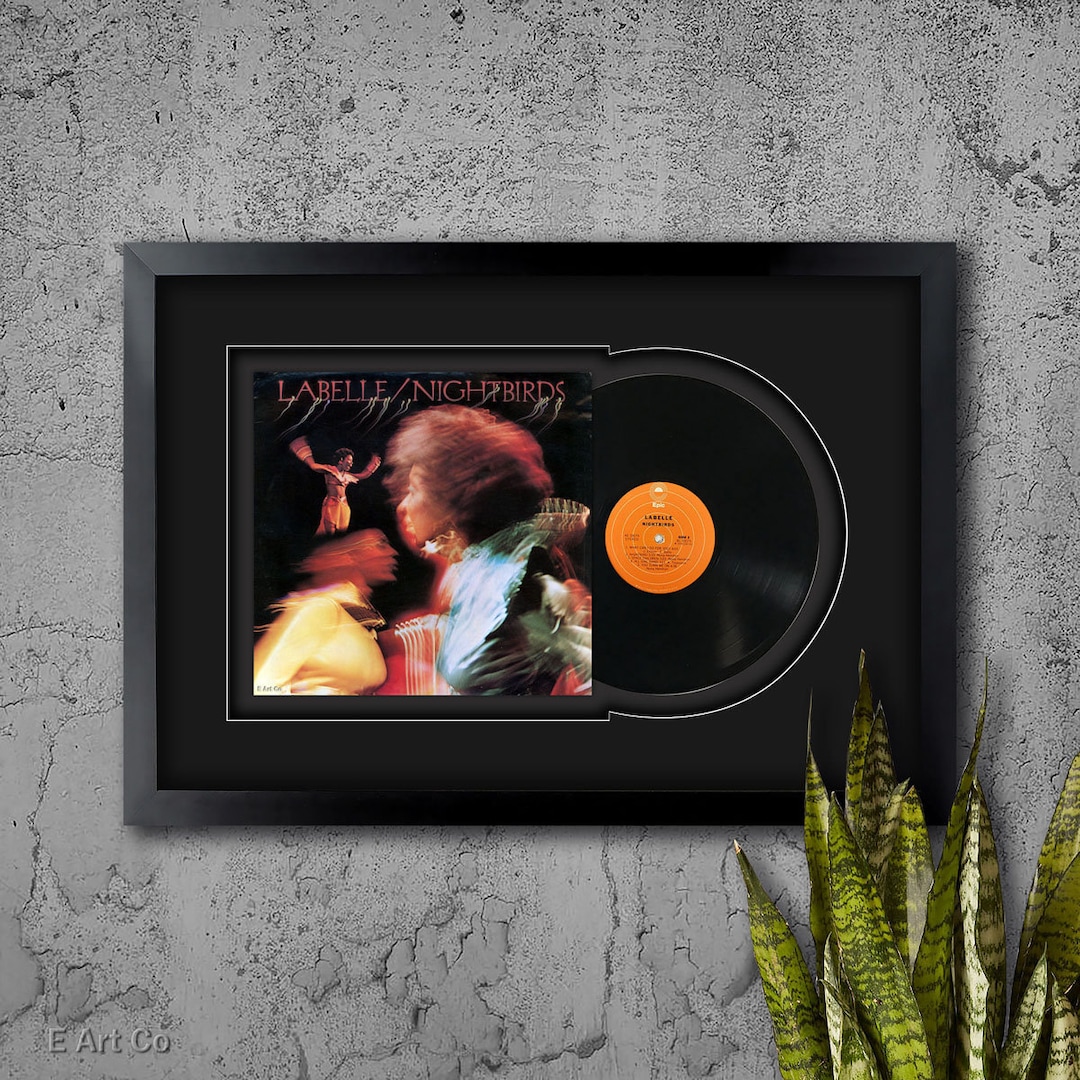 Nightbirds, Patti Labelle , Vinyl LP Record Framed and Ready to Hang ...