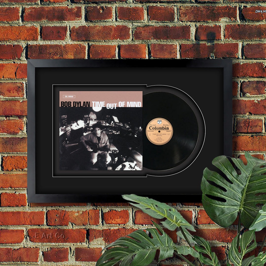 Bob Dylan, Time Out of Mind, Vinyl LP Record Framed and Ready to Hang ...