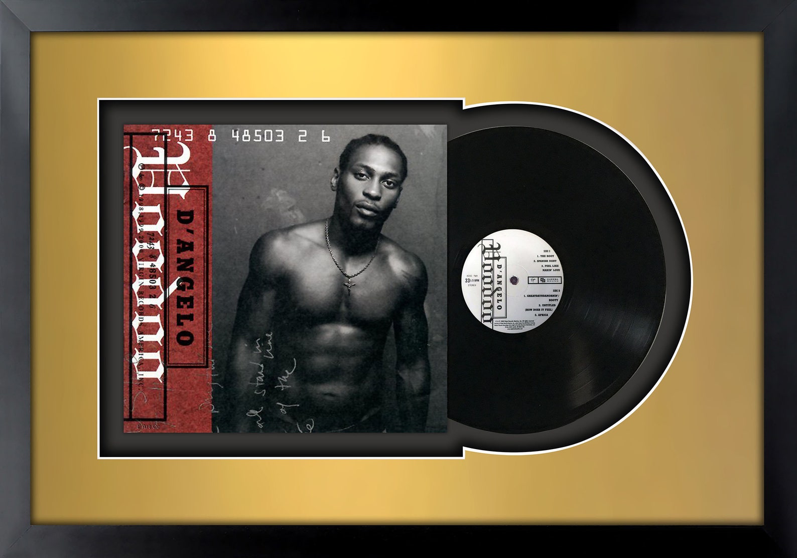 D'angelo Voodoo Vinyl LP Record Framed and Ready to - Etsy UK