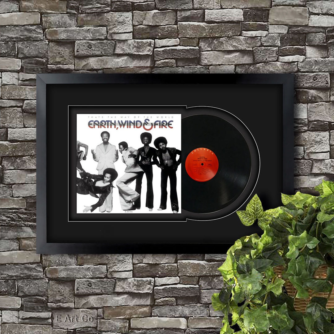 Earth, Wind & Fire, That's the Way of the World, Vinyl LP Record Framed ...