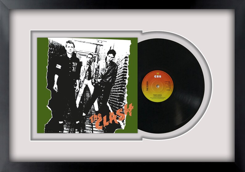 The Clash by the Clash Vinyl LP Record Framed and Ready to - Etsy