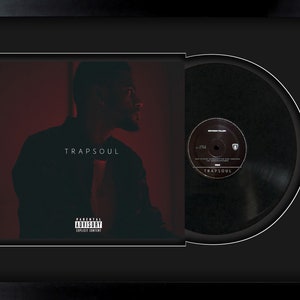 Trapsoul by Bryson Tiller Vinyl LP Record Framed and Ready to Hang ...