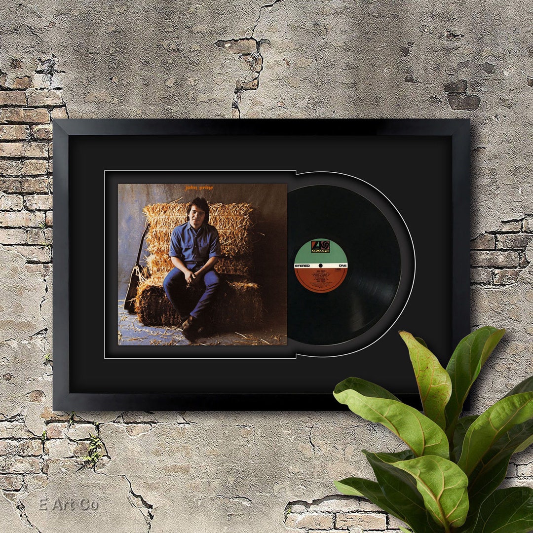 John Prine, Vinyl LP Record Framed and Ready to Hang, Music Gift ...