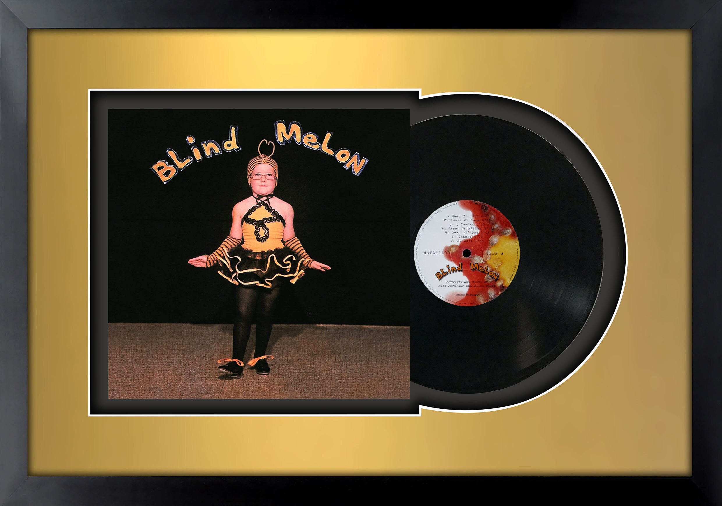 Blind Melon By Blind Melon Vinyl Lp Record Framed And Ready Etsy