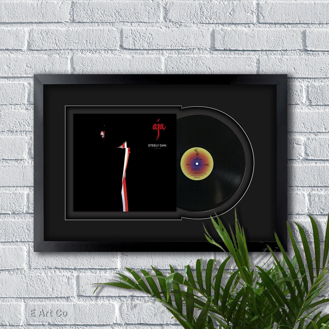 Steely Dan - Aja, Vinyl LP Record Framed and Ready to Hang, Music Gift ...