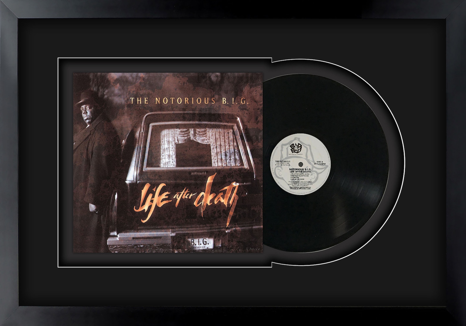Notorious B.I.G Life After Death Vinyl LP Record Framed and - Etsy