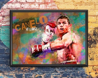 Canelo Alvarez Art | Etsy