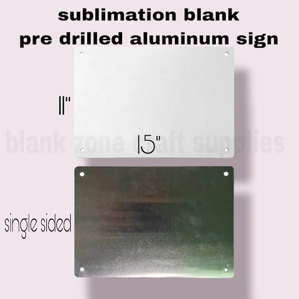 Sublimation on Large Metal Sign - Etsy