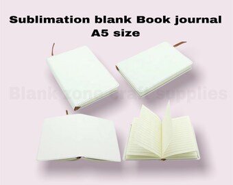 Sublimation Blank Journal A5 Size Sublimation Blank Notebook ...