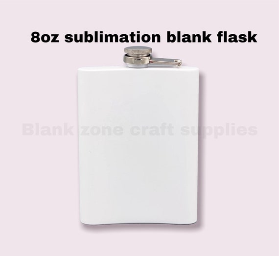 8oz Sublimation Blank Flask - Etsy
