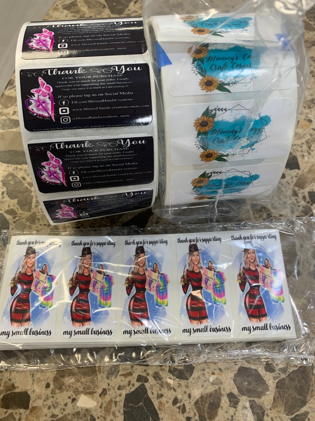 Custom Made Sticker Labels - Etsy