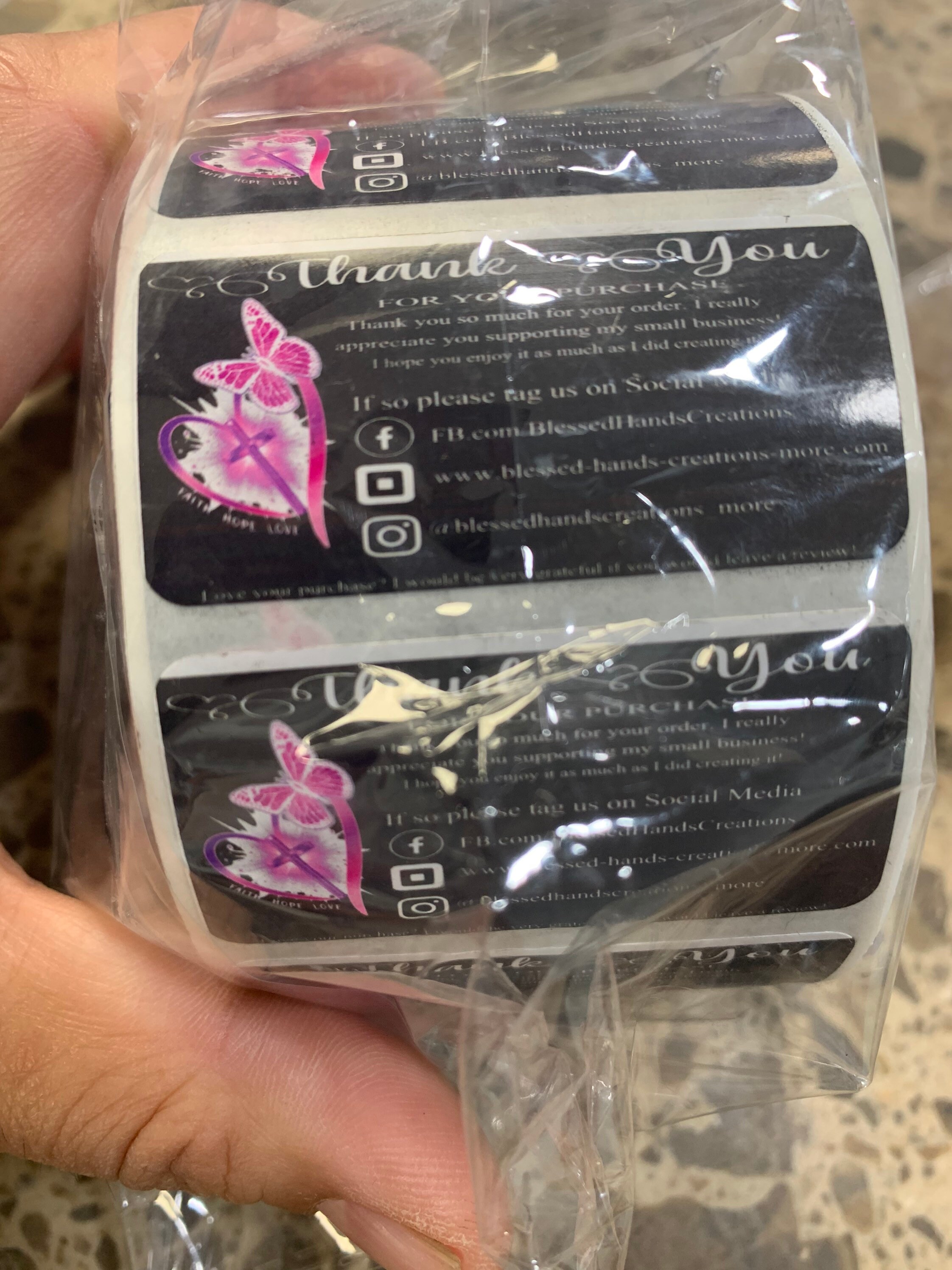 Custom Made Sticker Labels - Etsy