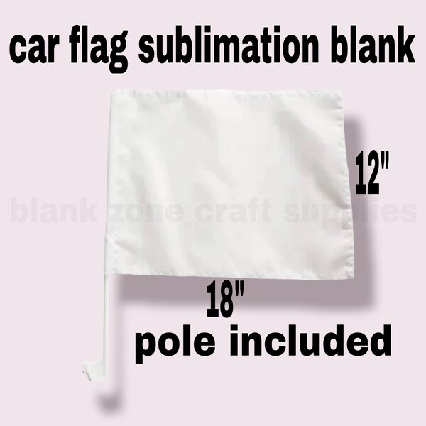 Sublimation Blank Car Flags - Etsy