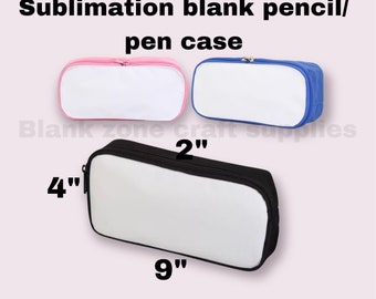 Sublimation Blank Pencil Box tin Pencil Case Sublimation Blank Pen Case ...