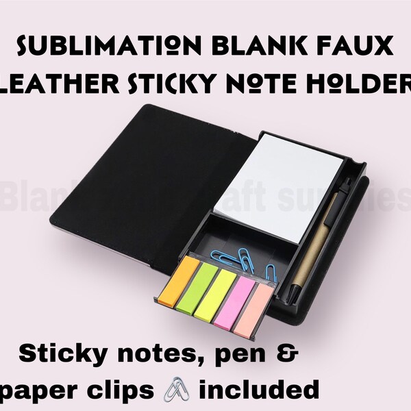 Sublimation Sticky Notes Holder - Etsy