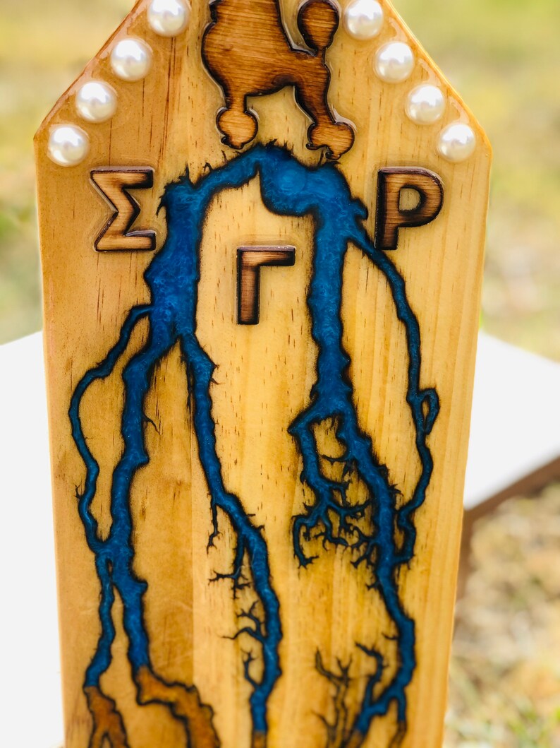 Custom Greek Letter Paddle - Etsy