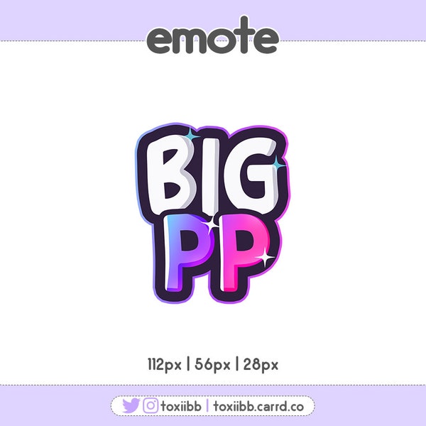 Twitch Emote Big - Etsy