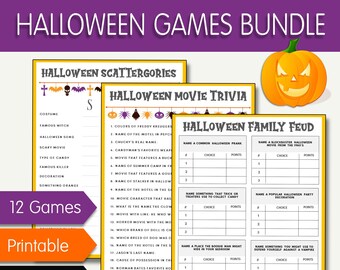 Printable PDF Halloween Taboo Fun Party Game for Kids - Etsy Canada