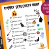 Halloween Scattergories Printable Game Sheet, Halloween Party Games ...