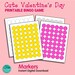 Valentine's Day Bingo Game, Printable Bingo Cards, Printable Valentines ...
