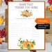 Thanksgiving Games Printable Bundle, 9 Thanksgiving Party Games, Fall ...