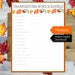 Thanksgiving Games Printable Bundle, 9 Thanksgiving Party Games, Fall ...