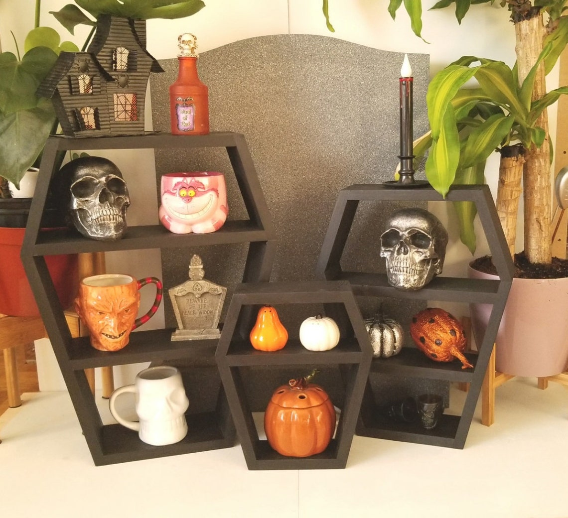 12 Inch Coffin Shelf Small Coffin Shelf Coffin Shelf Coffin Etsy