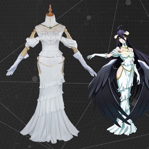 Albedo Harness Overlord Anime Costume Cosplay - Etsy