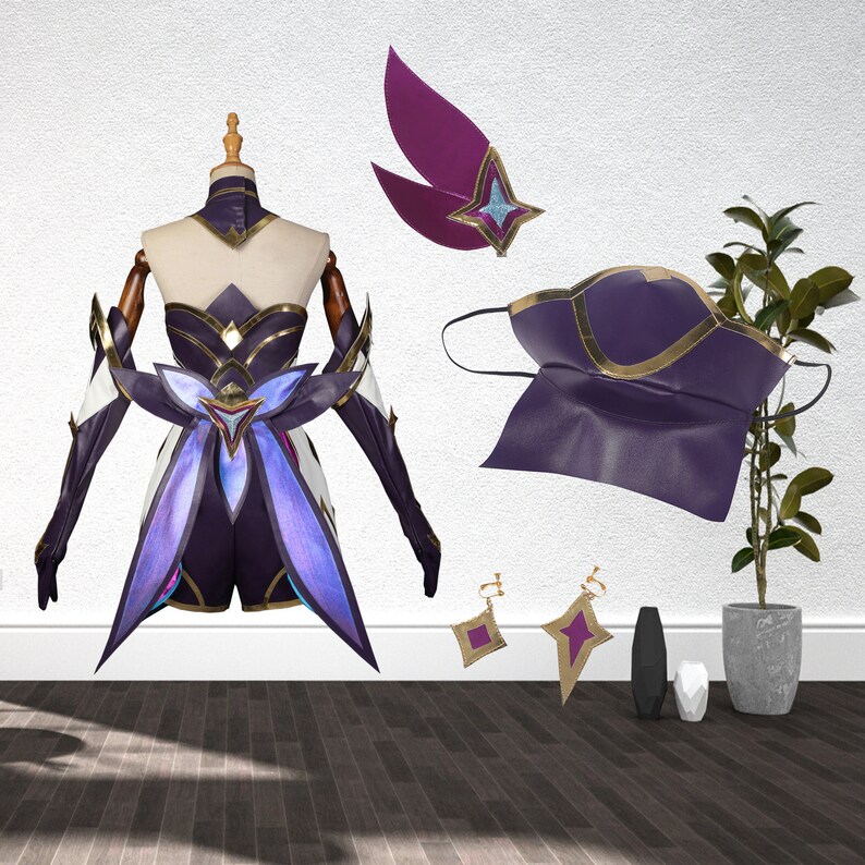 LOL Star Guardian Akali Cosplay League of Legends Costume. - Etsy
