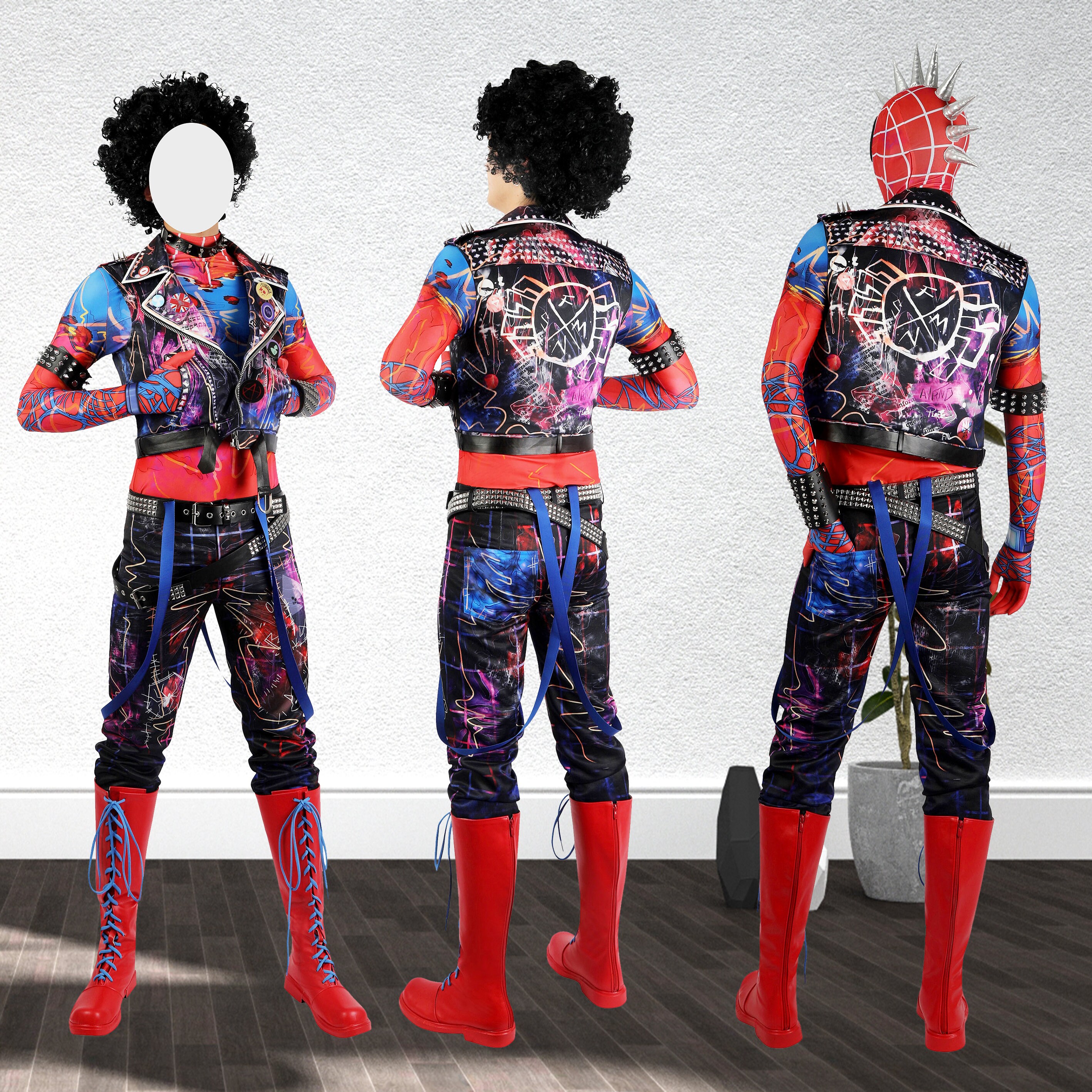 Spider-Man: Across The Spider-Verse Cosplay Hobie Brown, 49% OFF