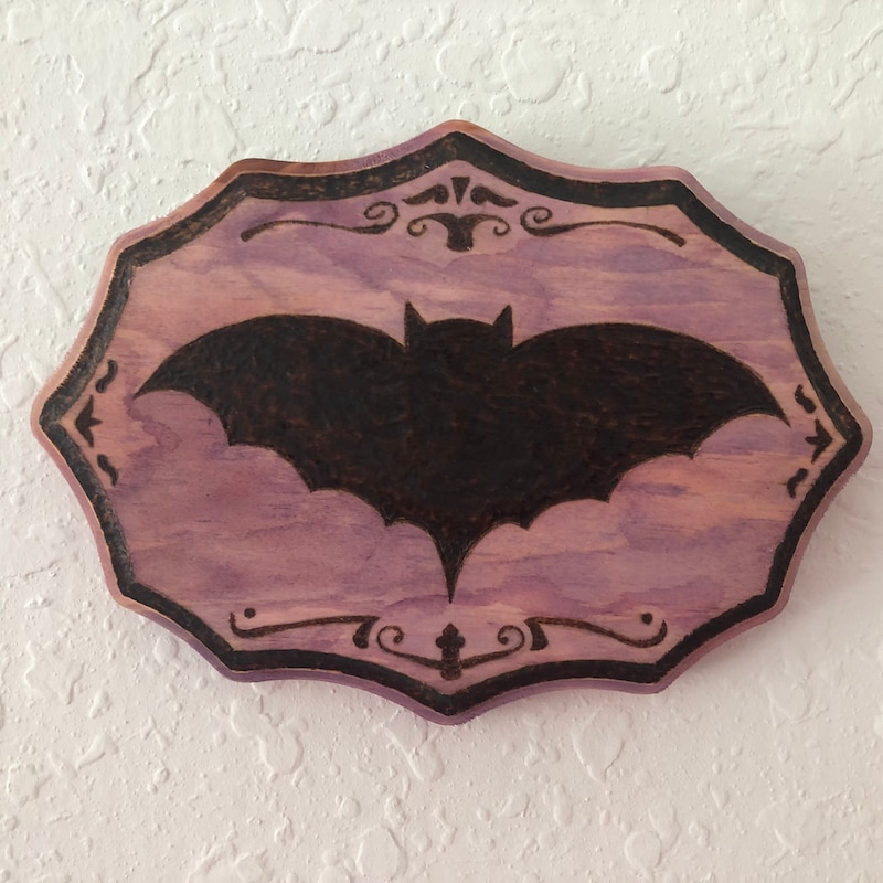 Woodburned Plaque - Etsy