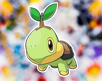 Turtwig Sticker | Etsy