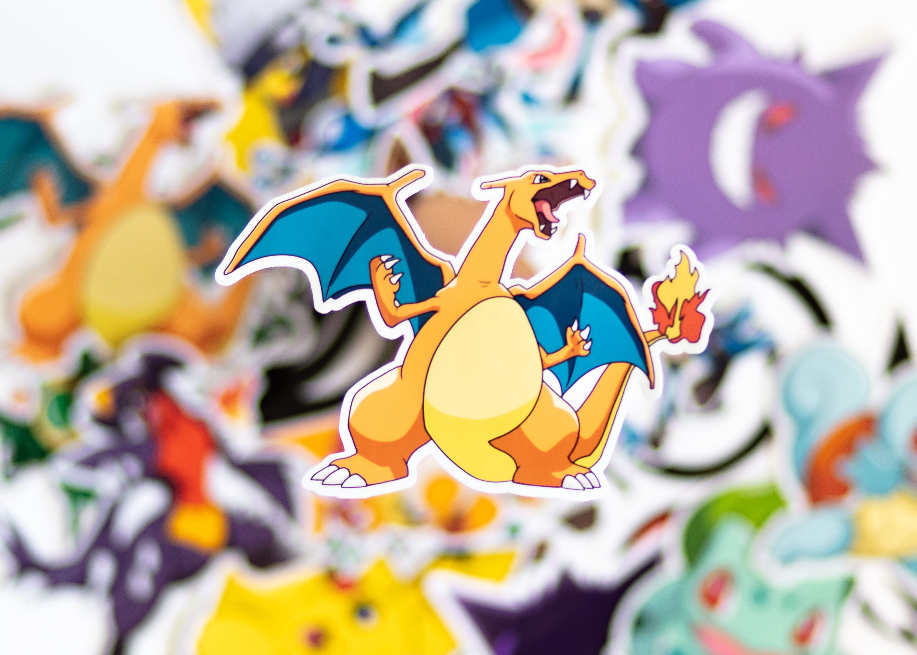Charizard Sticker Waterproof Sticker Weatherproof Sticker | Etsy Charizard Sticker Waterproof Sticker Weatherproof Sticker | Etsy