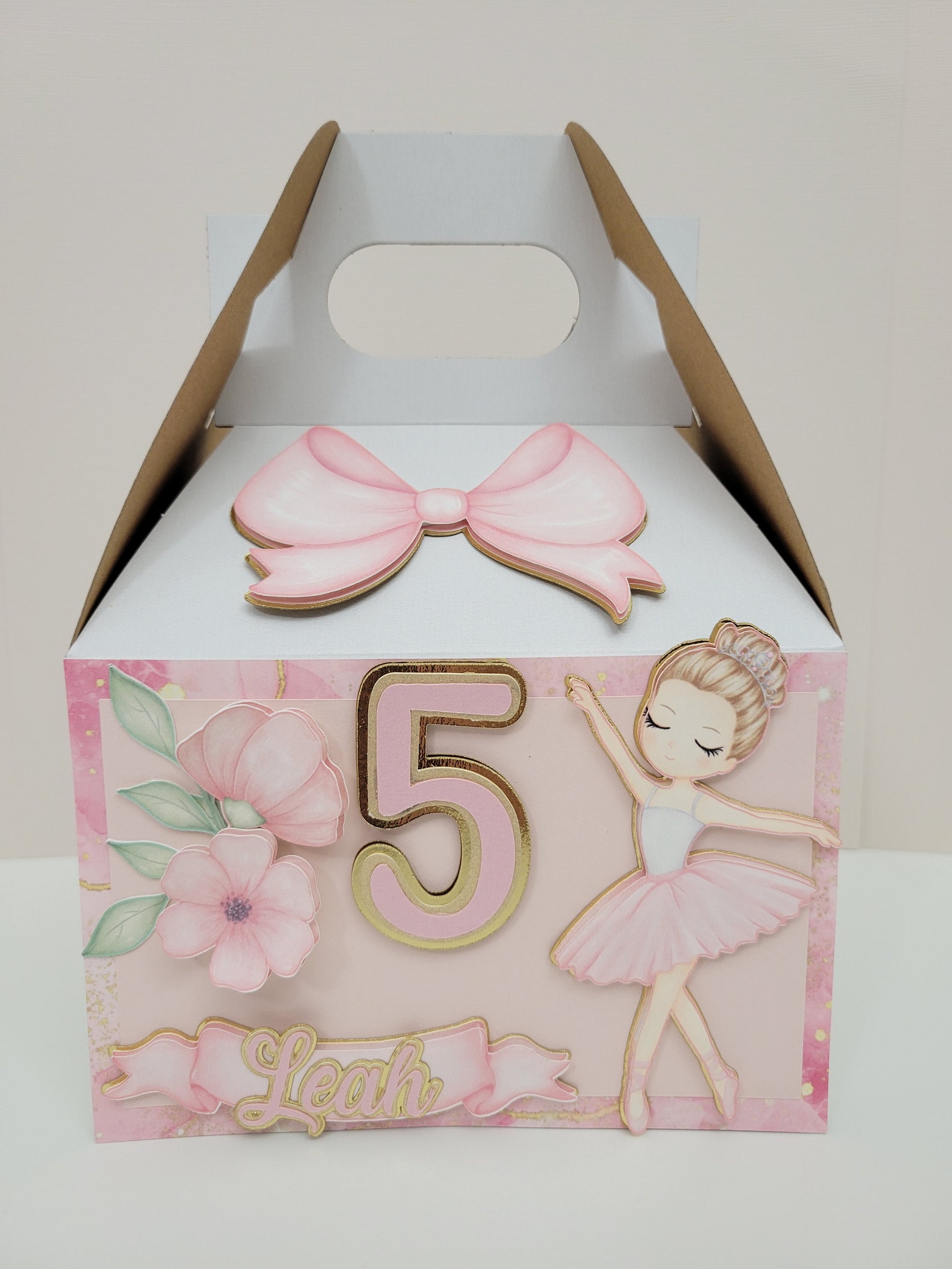 Personalized Ballerina Favor Boxes, Tutu Birthday Party Decorations - Etsy