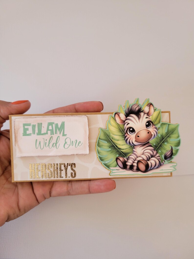 Hershey's Chocolate Candy Bar Favor Box, Safari Hershey's Chocolate Box ...