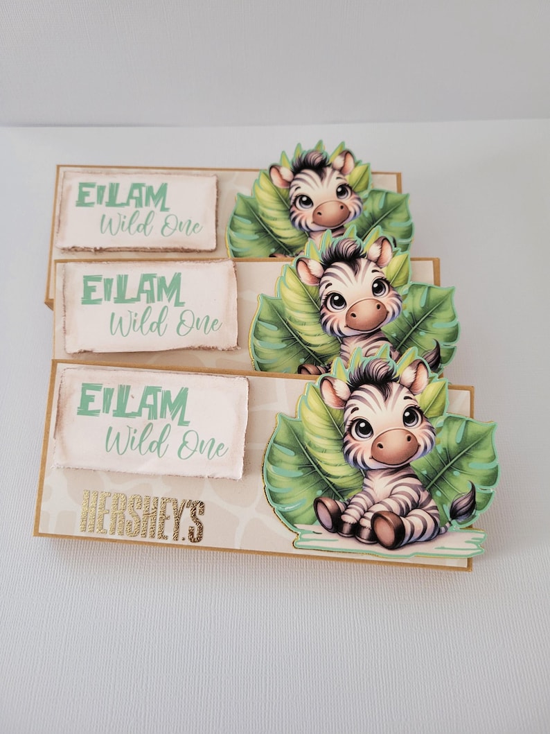 Hershey's Chocolate Candy Bar Favor Box, Safari Hershey's Chocolate Box ...