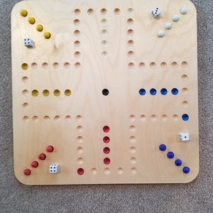 Aggravation Board Game Including Marbles and Dice - Etsy