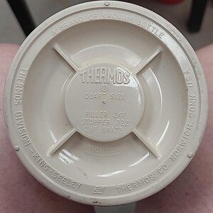 AVOCADO GREEN Mid-century Vintage THERMOS 24F 722 84A73 Coffee/soup ...