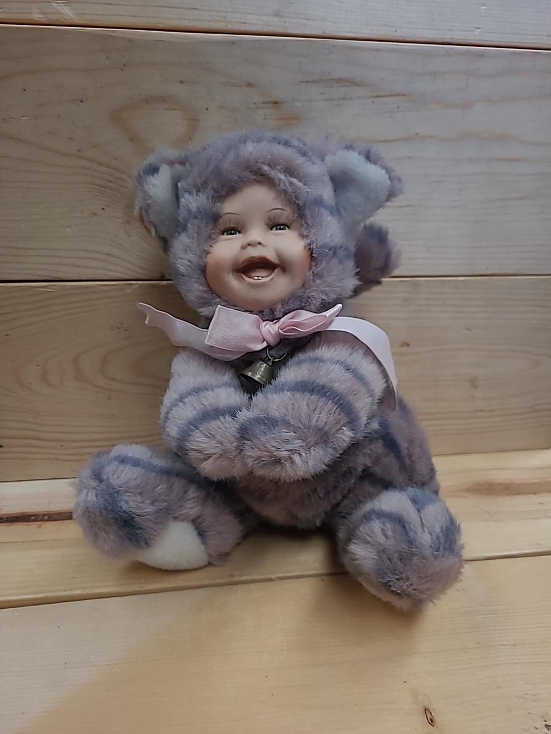 Cuddle Kids>geppeddo Handmade Porcelain & Plush Doll/ready to Adopt ...