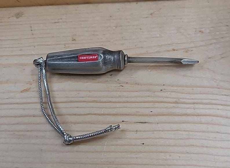 PEWTER SCREWDRIVER Ornament>sears Craftsman Miniature Tools>limited ...
