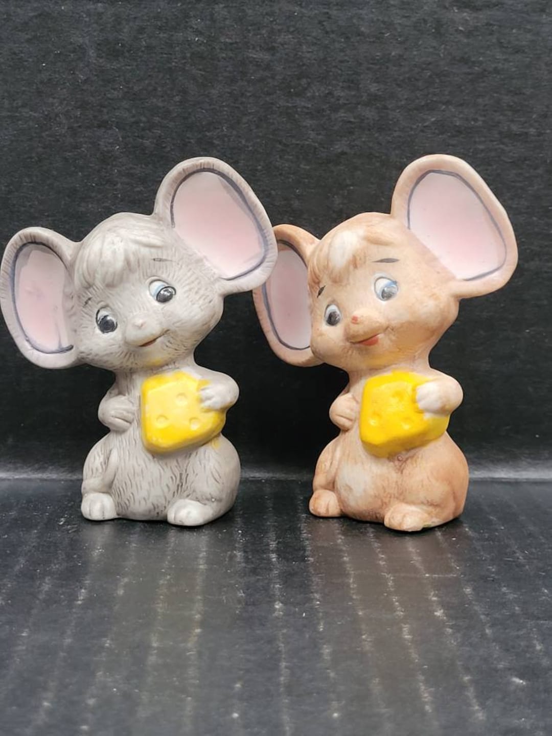 Set of 2>adorable Mice> Mid-century Modern>vintage Adorable Ceramic ...