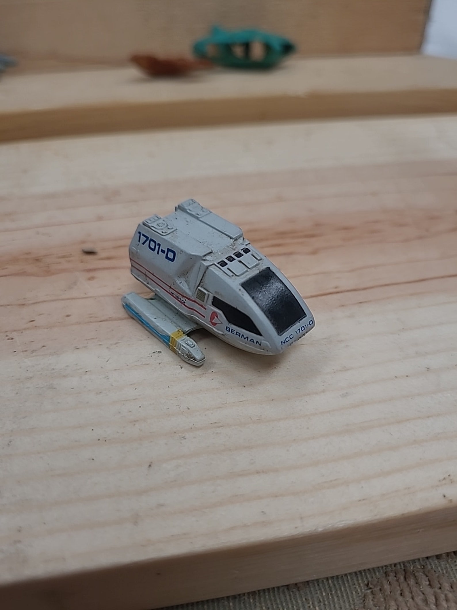 1990s Vintage Micro Machines>star Trek>the Next Generation>set of 6 ...