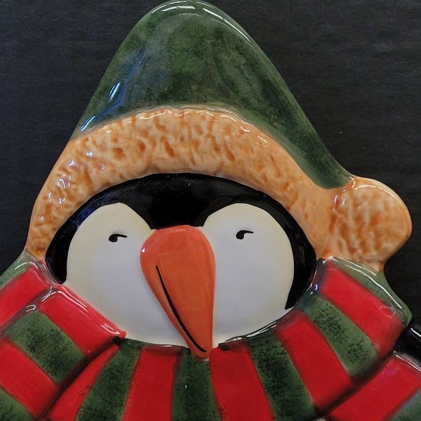 Penguin Plate - Etsy